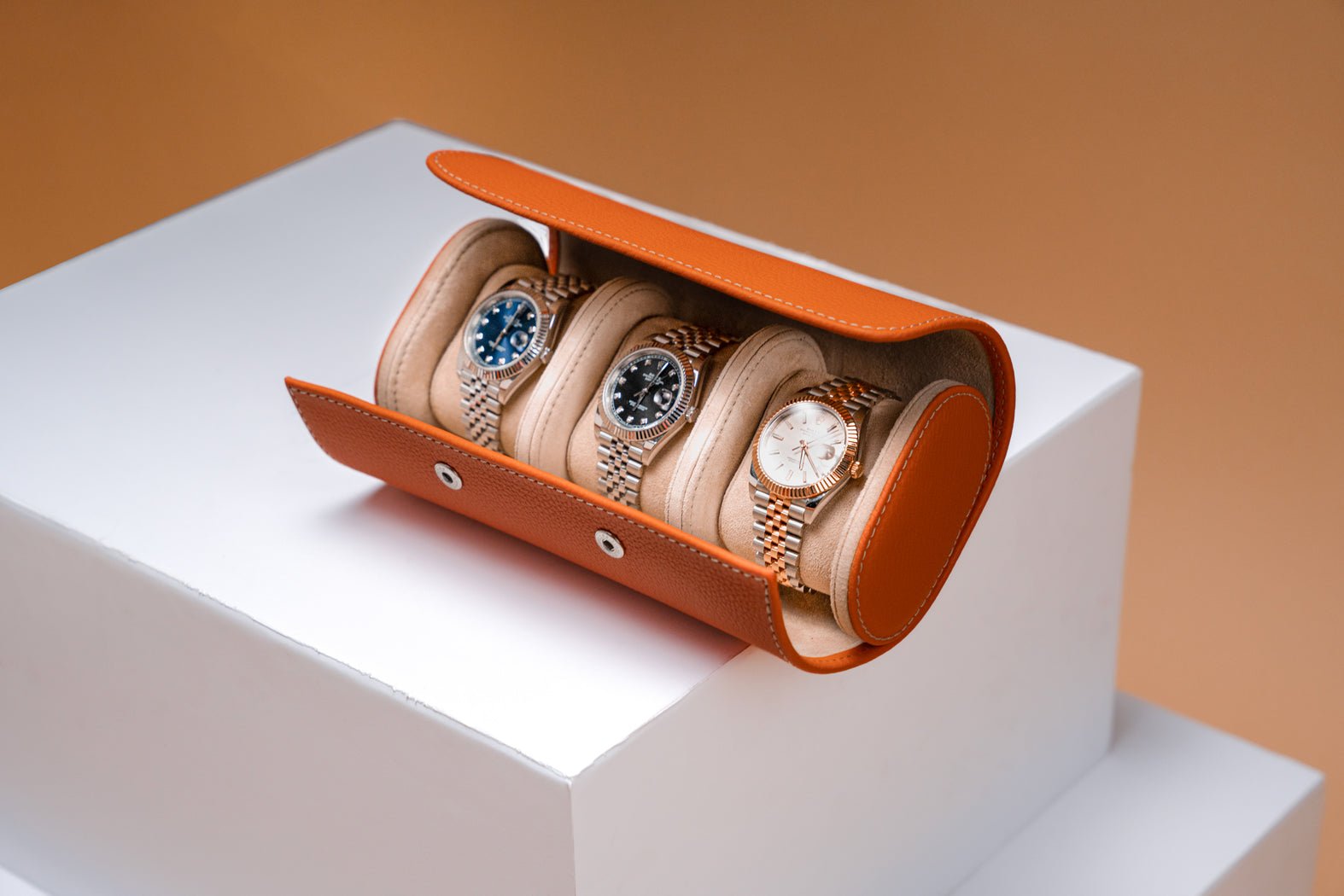 Galata Togo Orange Watch Roll